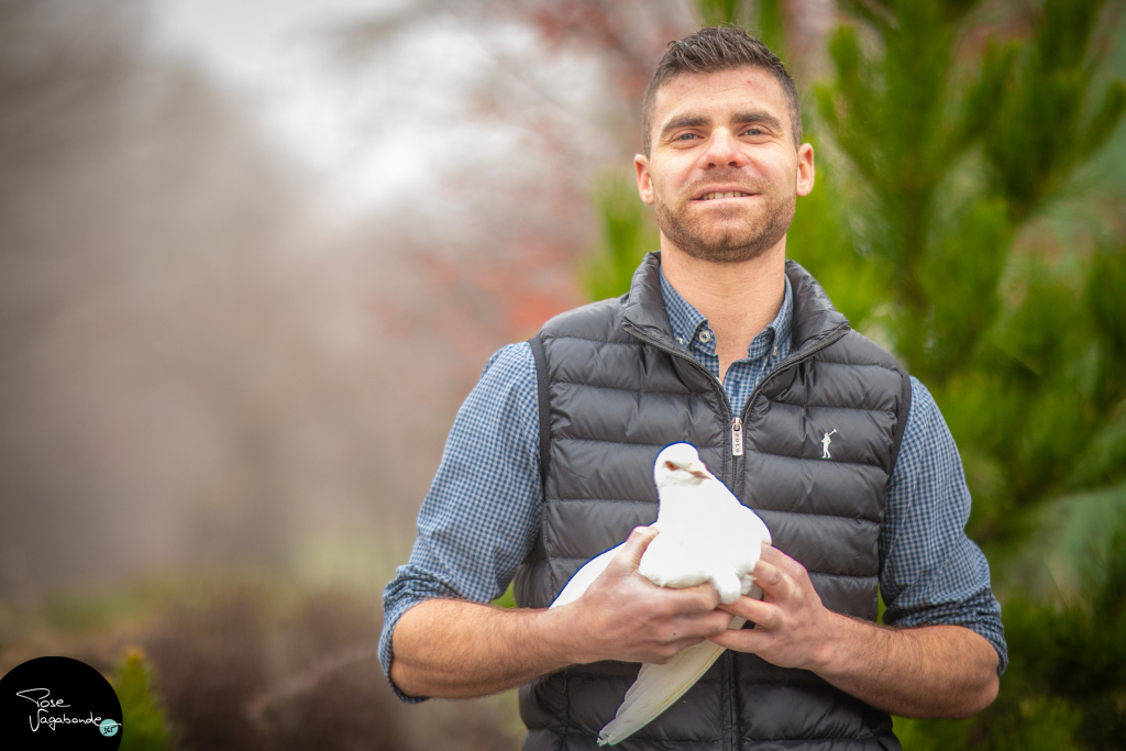 J 168 / Léo Guignard / 26 ans / La Verrie / exploitant agricole - Pose Vagabonde